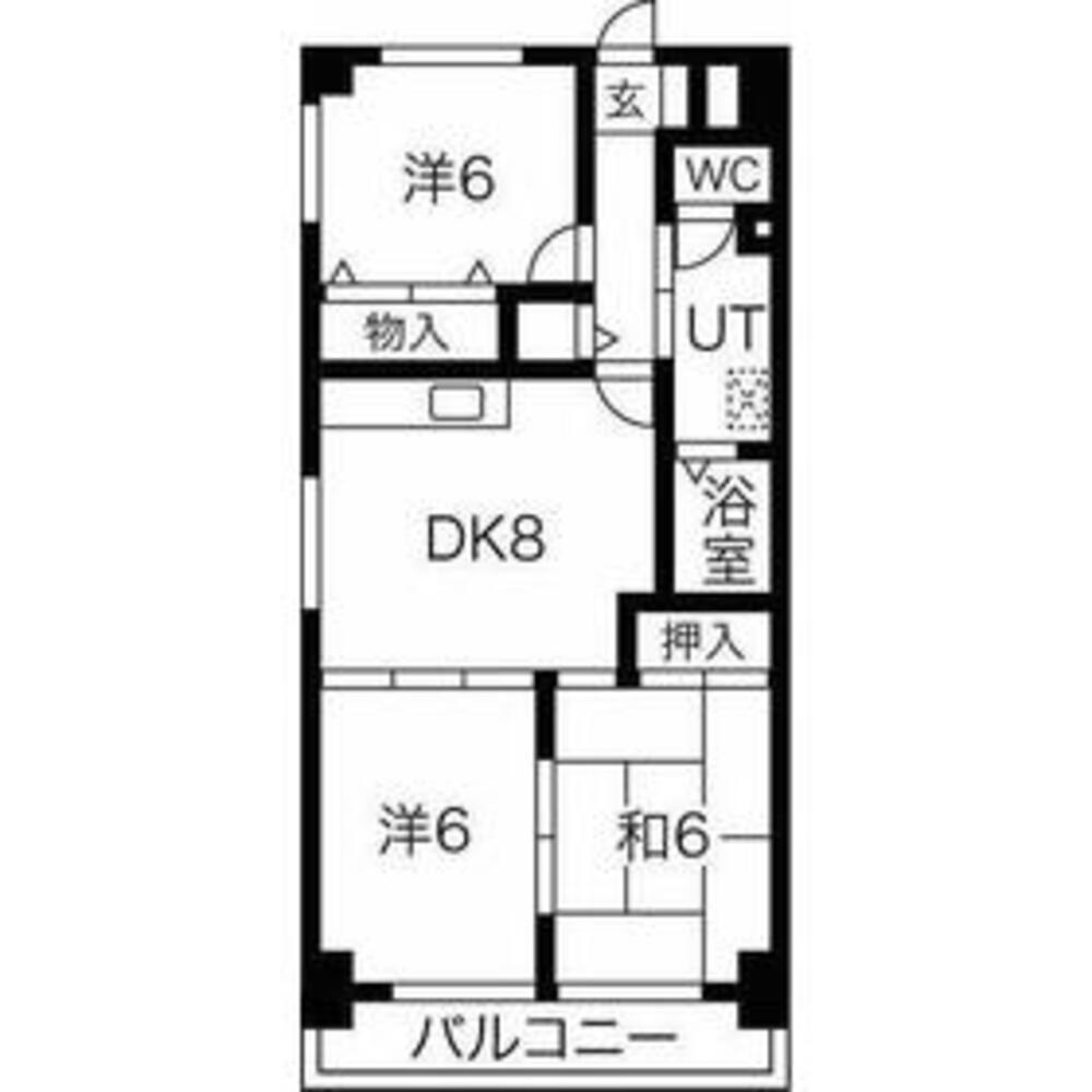 ガーデンコート喜多山南 愛知県名古屋市守山区喜多山南 (6.8万円／3LDK／57.75㎡)｜賃貸物件(賃貸マンション・アパート・一戸建て)の住宅情報・お部屋探しならYahoo!不動産