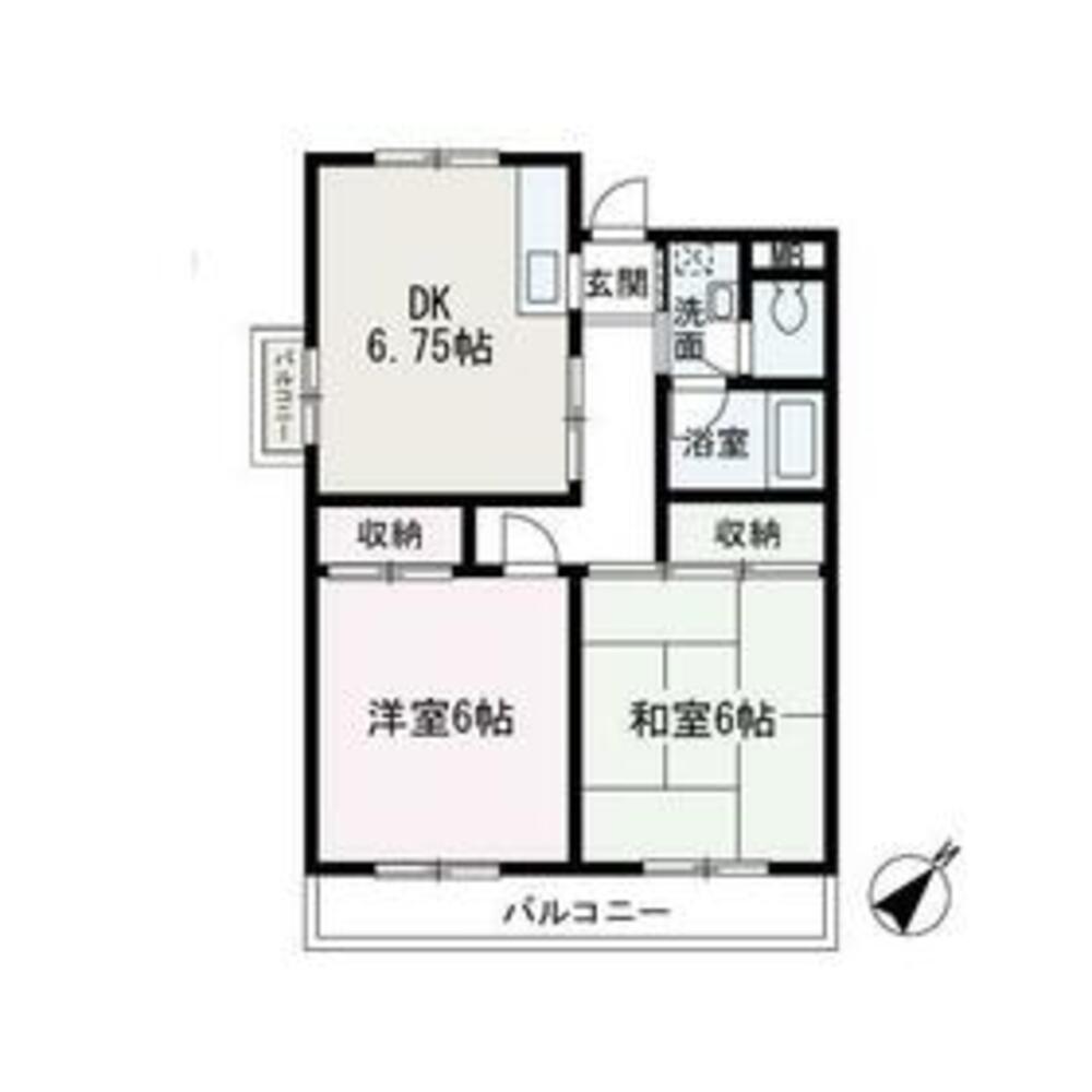 ロイヤルハイツ茂木 埼玉県新座市大和田1丁目 (6.2万円／2DK (DK6和室6洋室6)／43.74㎡)｜賃貸物件(賃貸マンション・アパート・一戸建て)の住宅情報・お部屋探しならYahoo!不動産