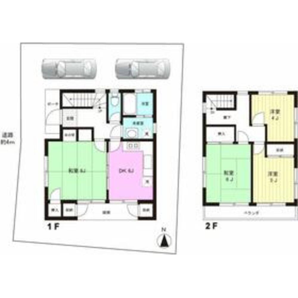喜多見短期貸し戸建住宅 東京都世田谷区喜多見4丁目 (15万円／4DK (和 8・6 洋 5・4 DK 6)／71.82㎡)｜賃貸物件(賃貸マンション・アパート・一戸建て)の住宅情報・お ...