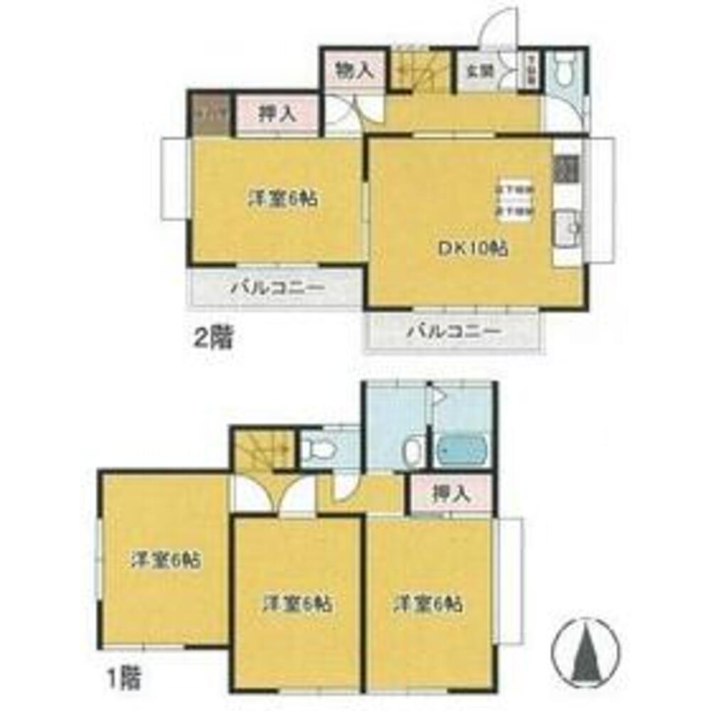 油平戸建住宅 東京都あきる野市油平 (8万円／4LDK (洋 6・6・6・6 LDK 10)／80.97㎡)｜賃貸物件(賃貸マンション・アパート・一戸建て)の住宅情報・お部屋探しならYahoo!不動産