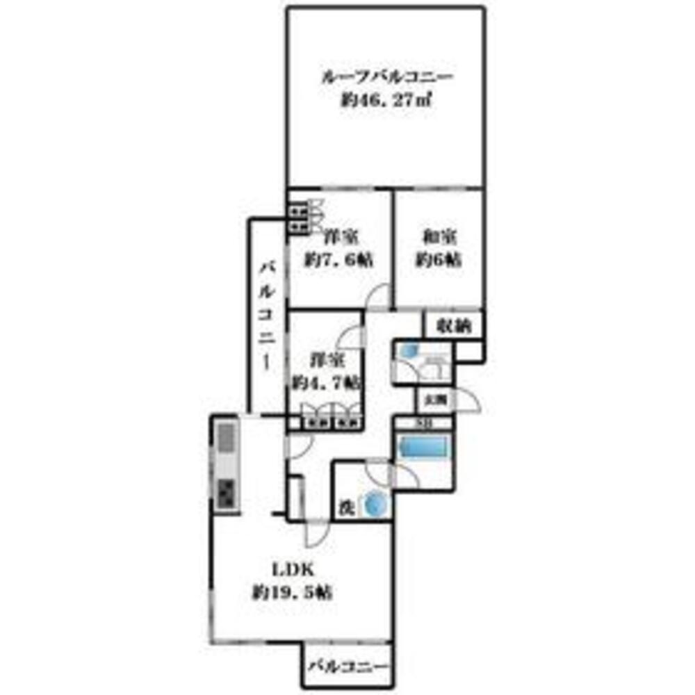 御殿山ヴィラ 東京都品川区北品川3丁目 (29.8万円／3LDK (和 6 洋 7.6・4.7 LDK 19.5)／95.12㎡)｜賃貸物件(賃貸マンション・アパート・一戸建て)の住宅情報・お ...