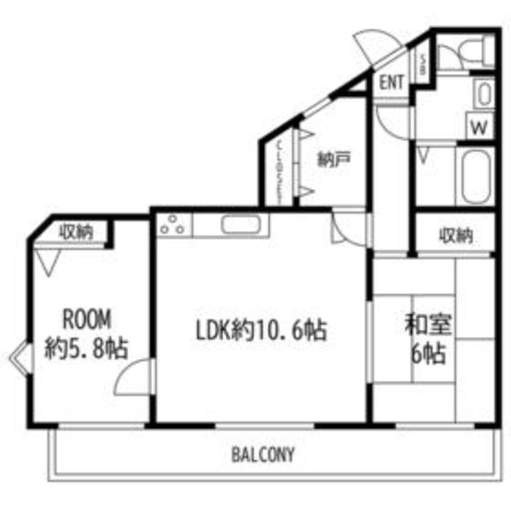 東急東横線 大倉山駅 地上4階建て 築36年 神奈川県横浜市港北区師岡町 (11.7万円／3LDK／56.88㎡)｜賃貸物件(賃貸マンション・アパート・一戸建て)の住宅情報・お部屋探しなら ...
