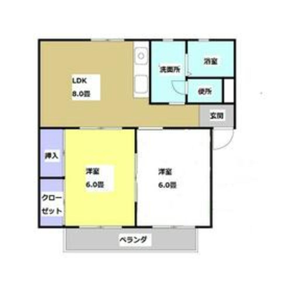 シティキング 静岡県磐田市豊岡 (3.7万円／2DK (洋室6畳/洋室6畳/DK8畳)／42㎡)｜賃貸物件(賃貸マンション・アパート・一戸建て)の住宅情報・お部屋探しならYahoo!不動産
