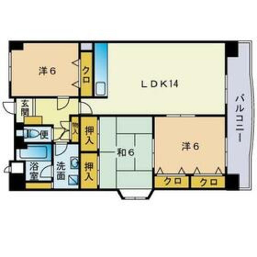 リージェント前原 福岡県糸島市前原駅南1丁目 (6.6万円／2LDK (洋室 6/和室 6/LDK 20)／75.55㎡)｜賃貸物件(賃貸マンション・アパート・一戸建て)の住宅情報・お部屋探し ...