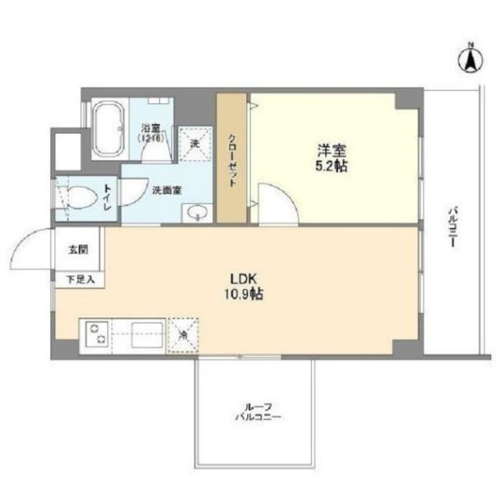 丸元マンション 4F 東京都世田谷区経堂5丁目 (13.2万円／1LDK (洋5．2/LDK10．9)／37.18㎡)｜賃貸物件(賃貸マンション・アパート・一戸建て)の住宅情報・お部屋探しなら ...