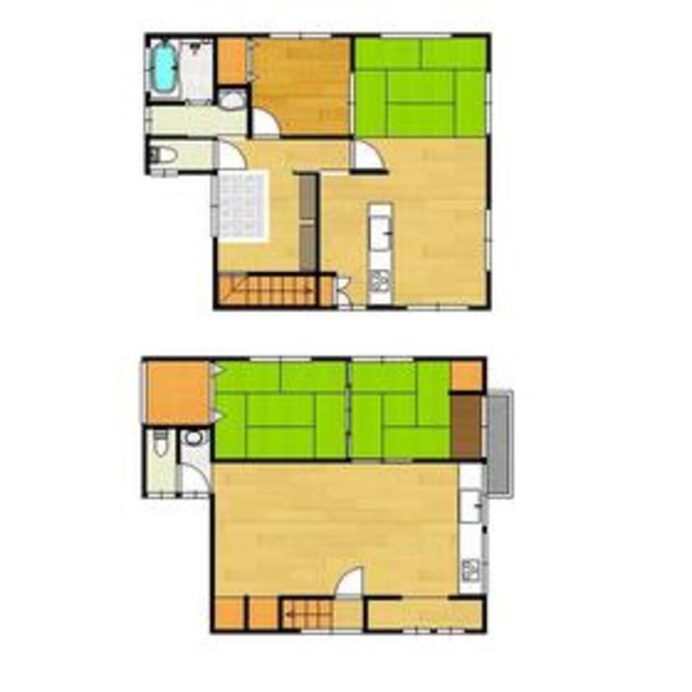 八景水谷1丁目戸建 熊本県熊本市北区八景水谷1丁目 (6.8万円／5LDK／99.27㎡)｜賃貸物件(賃貸マンション・アパート・一戸建て)の住宅情報・お部屋探しならYahoo!不動産