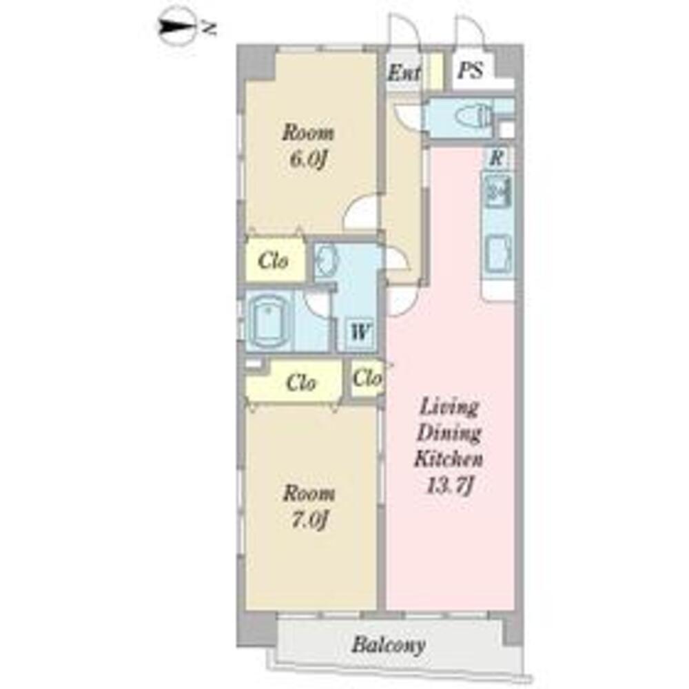 エスパシオ フェリス 東京都葛飾区東新小岩5丁目 (15万円／2LDK／59.16㎡)｜賃貸物件(賃貸マンション・アパート・一戸建て)の住宅情報・お部屋探しならYahoo!不動産