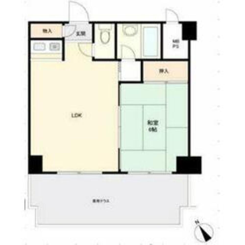 ダイアパレス白子第二 千葉県長生郡白子町剃金 (3.7万円／1LDK／39.68㎡)｜賃貸物件(賃貸マンション・アパート・一戸建て)の住宅情報・お部屋探しならYahoo!不動産