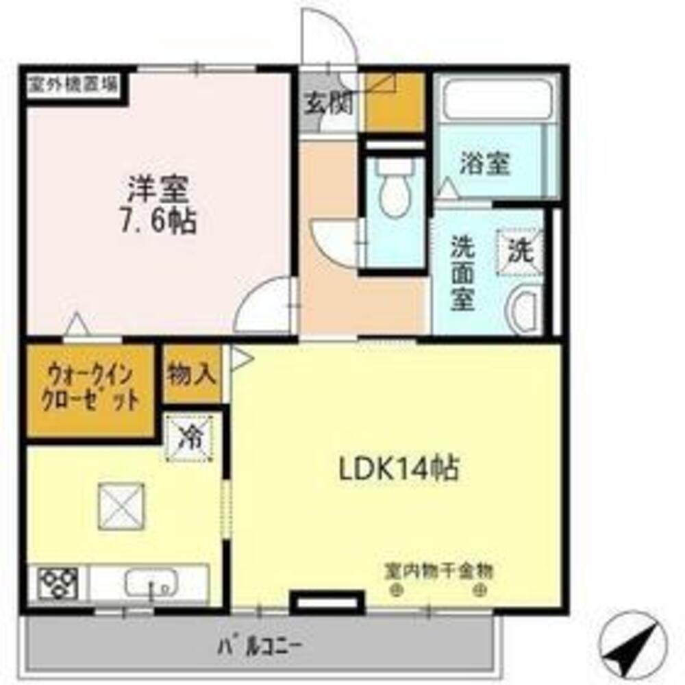 グラシアス 兵庫県明石市大久保町福田 (8.5万円／1LDK (洋7．6、LDK14)／53.65㎡)｜賃貸物件(賃貸マンション・アパート・一戸建て)の住宅情報・お部屋探しならYahoo!不動産
