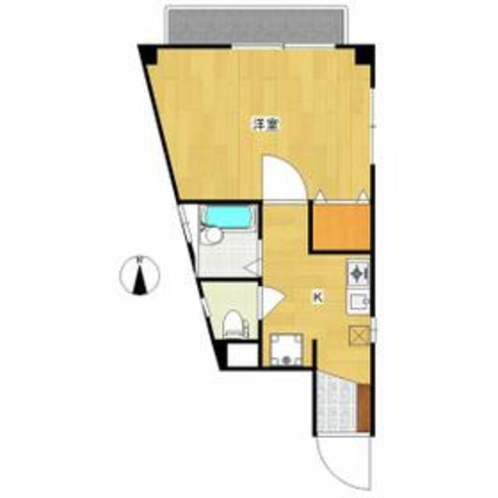 フリーデン今川 福岡県福岡市中央区今川2丁目 (4.2万円／1K (洋7K3)／22.81㎡)｜賃貸物件(賃貸マンション・アパート・一戸建て)の住宅情報・お部屋探しならYahoo!不動産