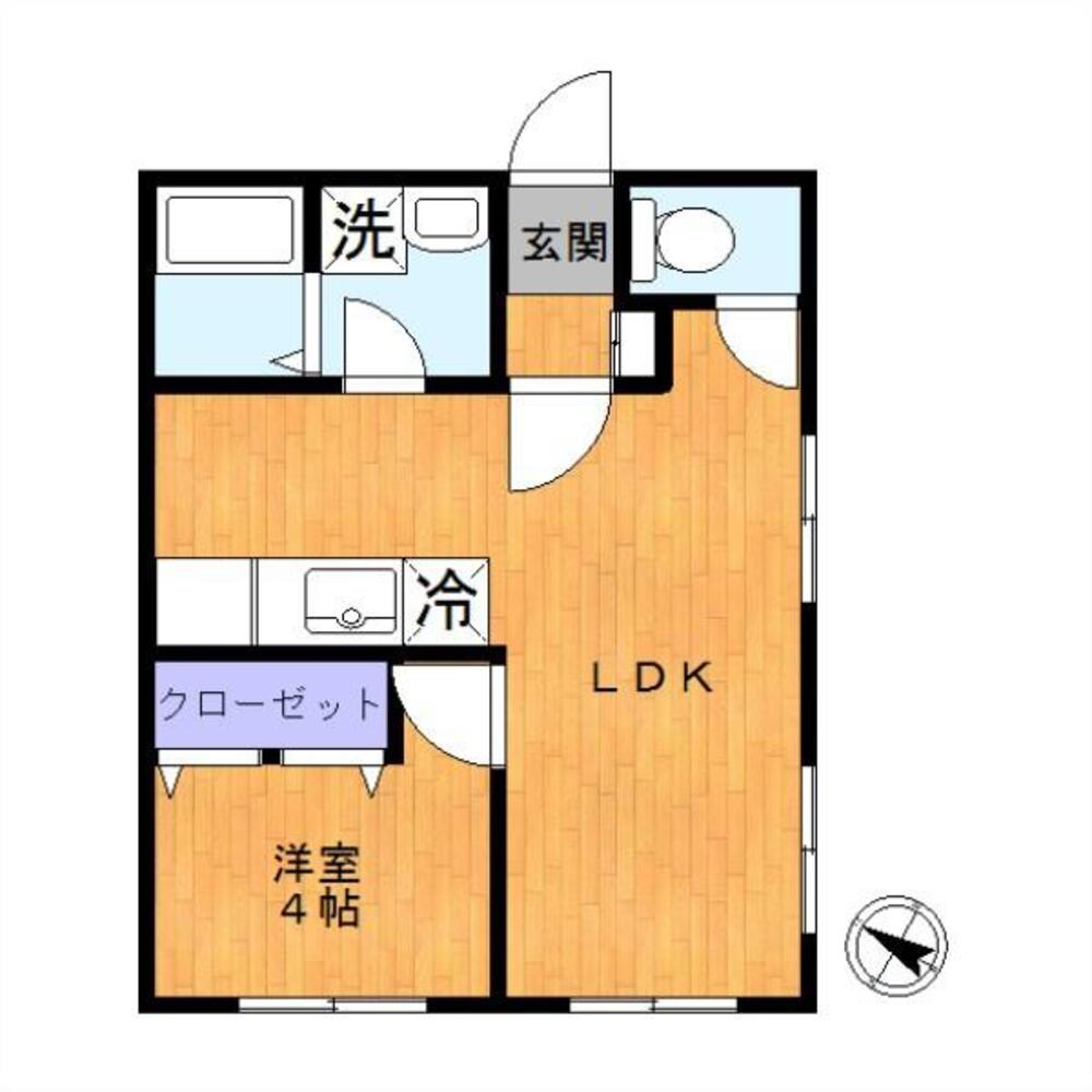吉浜ビル 神奈川県川崎市川崎区下並木 (8.3万円／1LDK (洋4/LDK12．8)／33.5㎡)｜賃貸物件(賃貸マンション・アパート・一戸建て)の住宅情報・お部屋探しならYahoo!不動産