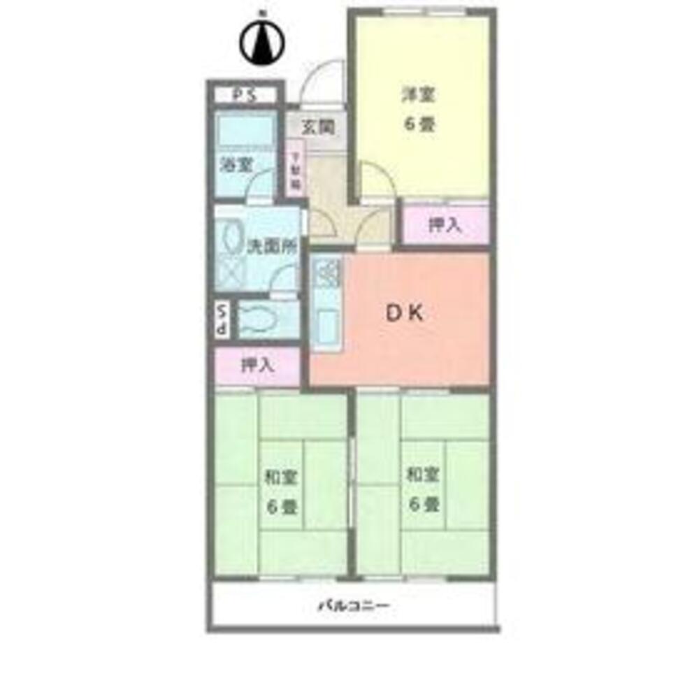 飯田線 東新町駅 地上2階建て 築39年 愛知県新城市字二本松 (3.8万円／3DK (和 6・6 洋 6)／54㎡)｜賃貸物件(賃貸マンション・アパート・一戸建て)の住宅情報・お部屋探しなら ...