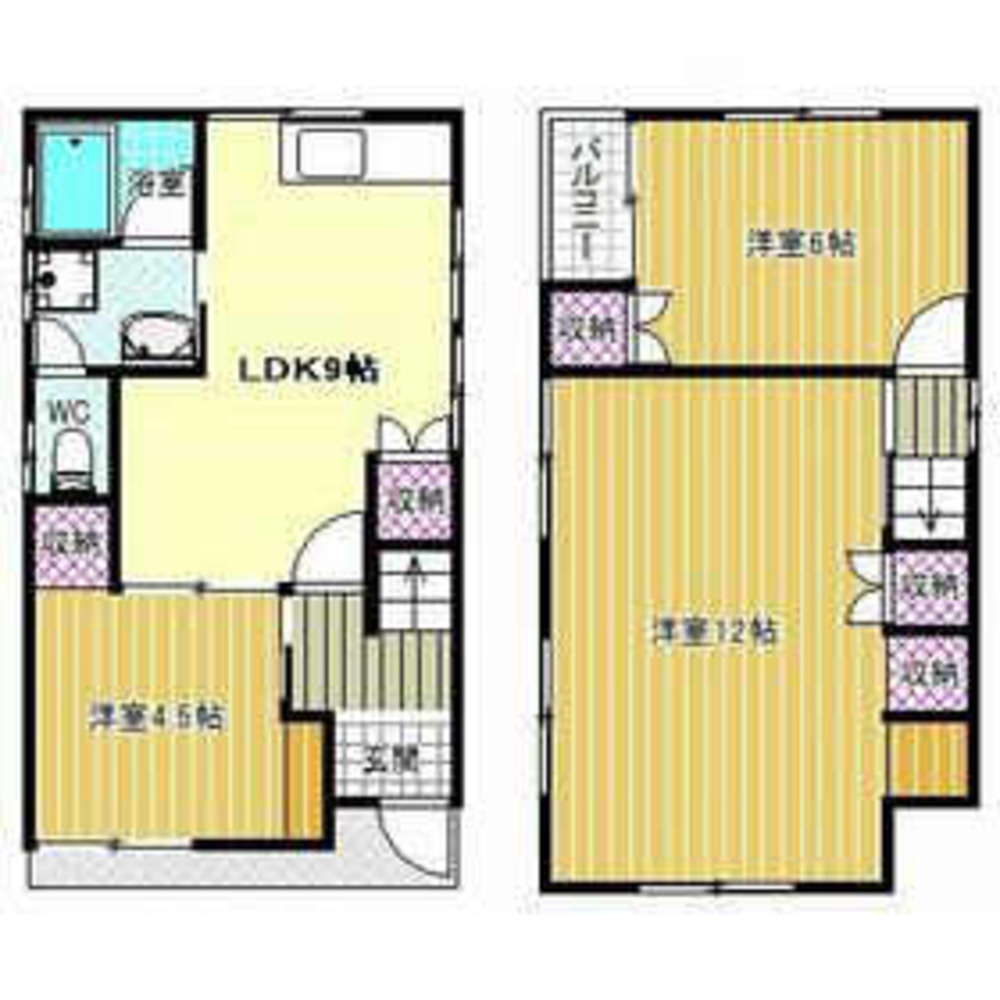 はびきの4丁目貸家 大阪府羽曳野市はびきの4丁目 (5.8万円／3LDK (LDK9、洋12、洋6、洋4．5)／64.93㎡)｜賃貸物件(賃貸マンション・アパート・一戸建て)の住宅情報・お ...