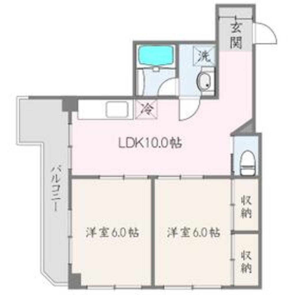 ブラウンハイツ 東京都豊島区池袋4丁目 (11.9万円／2LDK (洋 6・6 LDK 10)／49.62㎡)｜賃貸物件(賃貸マンション・アパート・一戸建て)の住宅情報・お部屋探しなら ...
