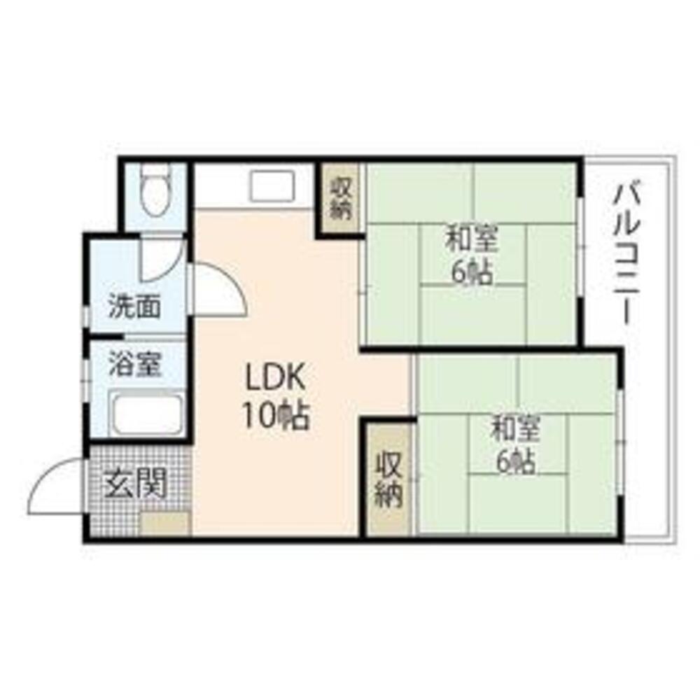 冨田ビル 広島県広島市西区横川町1丁目 (4.2万円／2LDK (和6 和6 LDK10)／44.71㎡)｜賃貸物件(賃貸マンション・アパート・一戸建て)の住宅情報・お部屋探しならYahoo!不動産