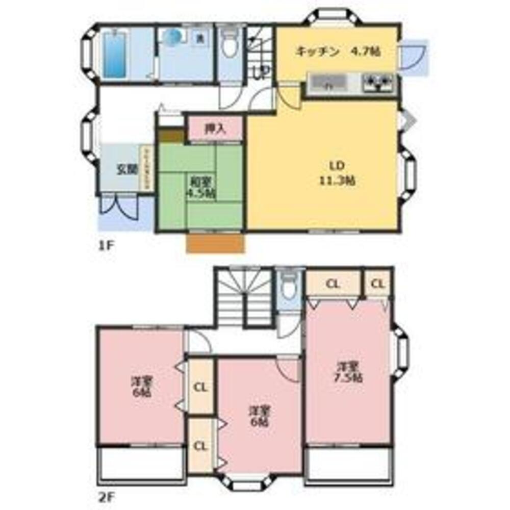 八幡宿戸建 千葉県市原市八幡 (13.4万円／4LDK (洋 6・6・7.5)／101.85㎡)｜賃貸物件(賃貸マンション・アパート・一戸建て)の住宅情報・お部屋探しならYahoo!不動産