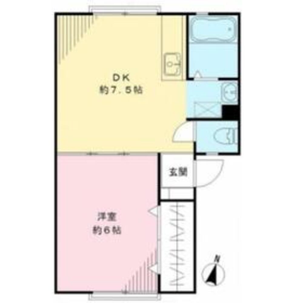 スワローフィールズ 千葉県船橋市馬込西2丁目 (5.5万円／1DK (DK7．5洋室6)／31.37㎡)｜賃貸物件(賃貸マンション・アパート・一戸建て)の住宅情報・お部屋探しならYahoo!不動産