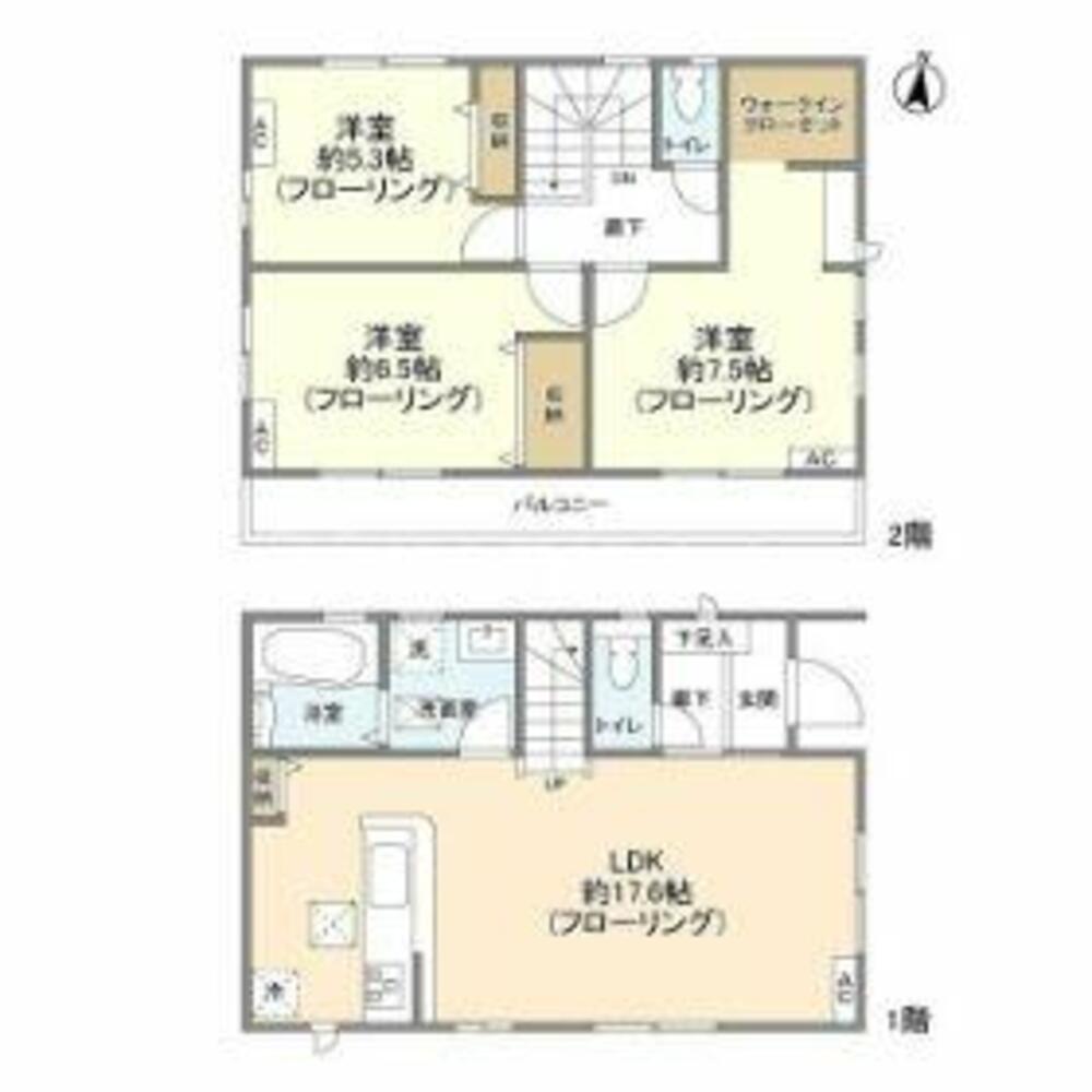 Kolet葛飾西水元＃06 東京都葛飾区西水元1丁目 (19.5万円／3LDK (LDK17．6帖 洋室7．5帖 洋室6．5帖 洋室5．3帖)／87.77㎡)｜賃貸物件(賃貸マンション ...