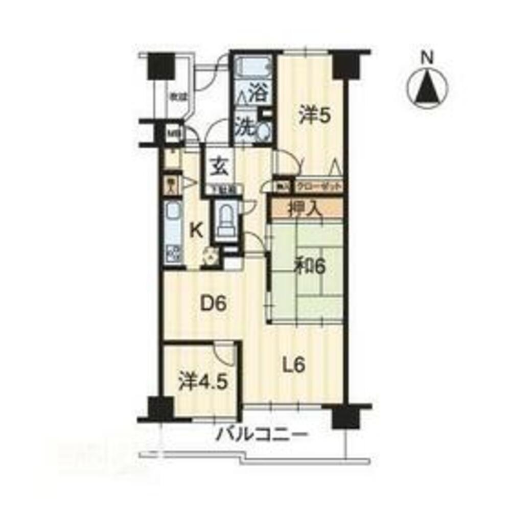 アルファパーク太田 香川県高松市太田上町 (6.5万円／3LDK／73.06㎡)｜賃貸物件(賃貸マンション・アパート・一戸建て)の住宅情報・お部屋探しならYahoo!不動産