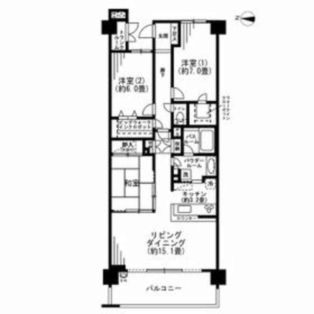 レイディアントシティ戸塚 神奈川県横浜市戸塚区上矢部町 (15.9万円／3LDK (洋7、洋6、LDK18．3)／85.76㎡)｜賃貸物件(賃貸マンション・アパート・一戸建て)の住宅情報・お ...