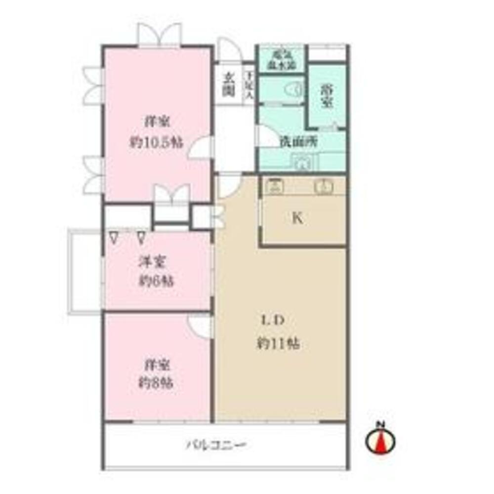 進和北楠アーバンライフ 兵庫県芦屋市楠町 (16万円／3LDK／101.16㎡)｜賃貸物件(賃貸マンション・アパート・一戸建て)の住宅情報・お部屋探しならYahoo!不動産