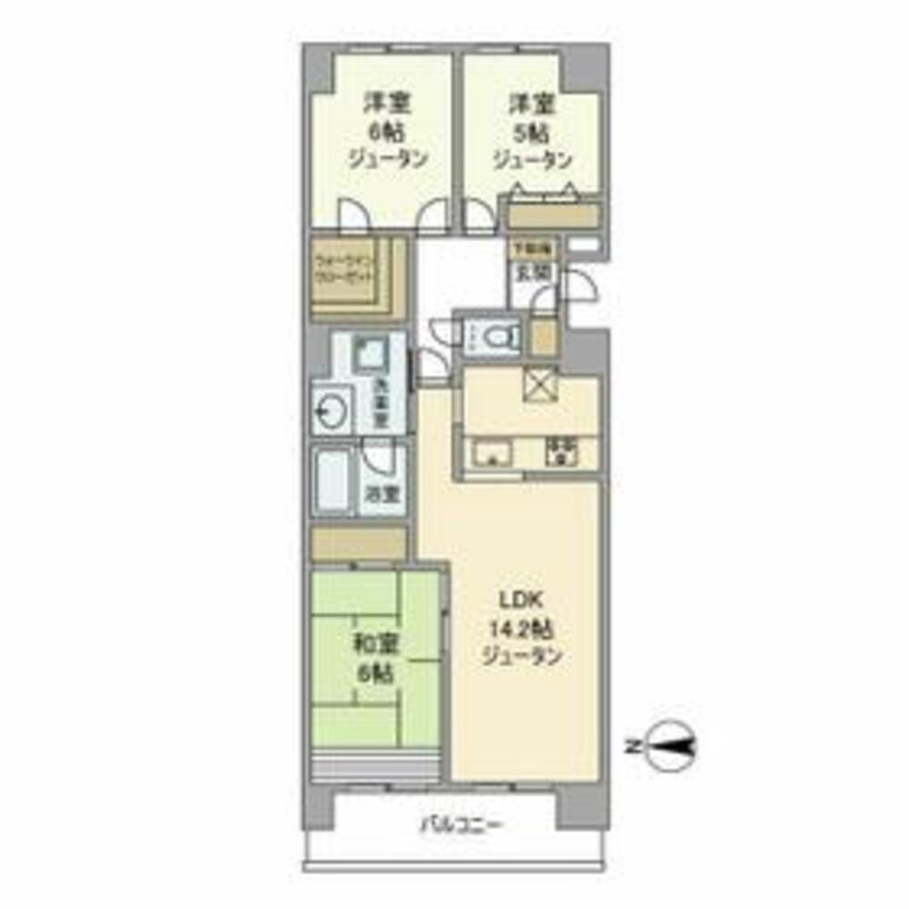 リジェンヌ京町弐号棟 神奈川県川崎市川崎区京町3丁目 (14万円／3LDK (LDK14．2、洋5、洋6、和6)／77.44㎡)｜賃貸物件(賃貸マンション・アパート・一戸建て)の住宅情報・お ...