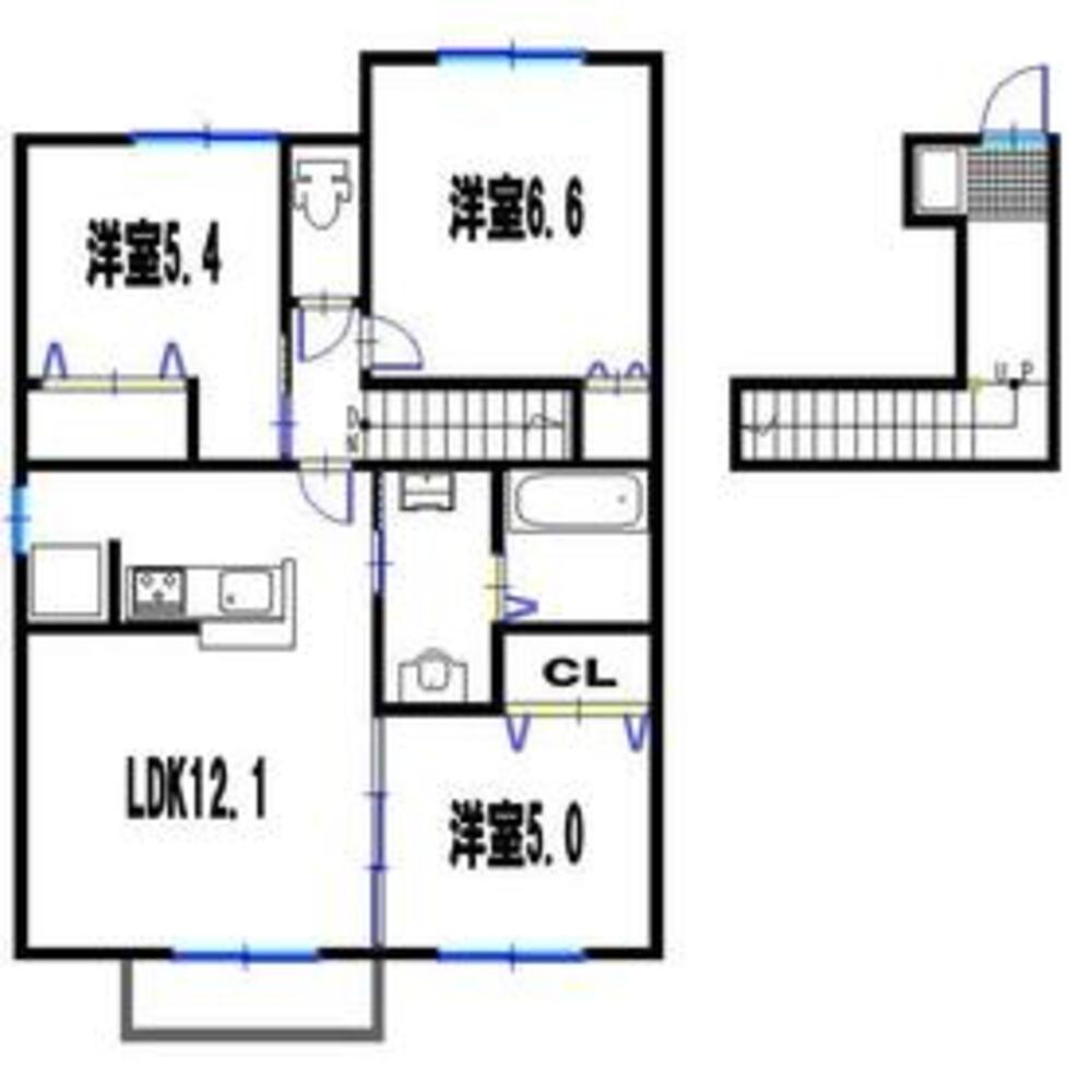 クオーレII 兵庫県明石市大久保町谷八木 (9.3万円／3LDK (LDK12．1 洋6．6 洋5．4 洋5)／68.35㎡)｜賃貸物件(賃貸マンション・アパート・一戸建て)の住宅情報・お ...