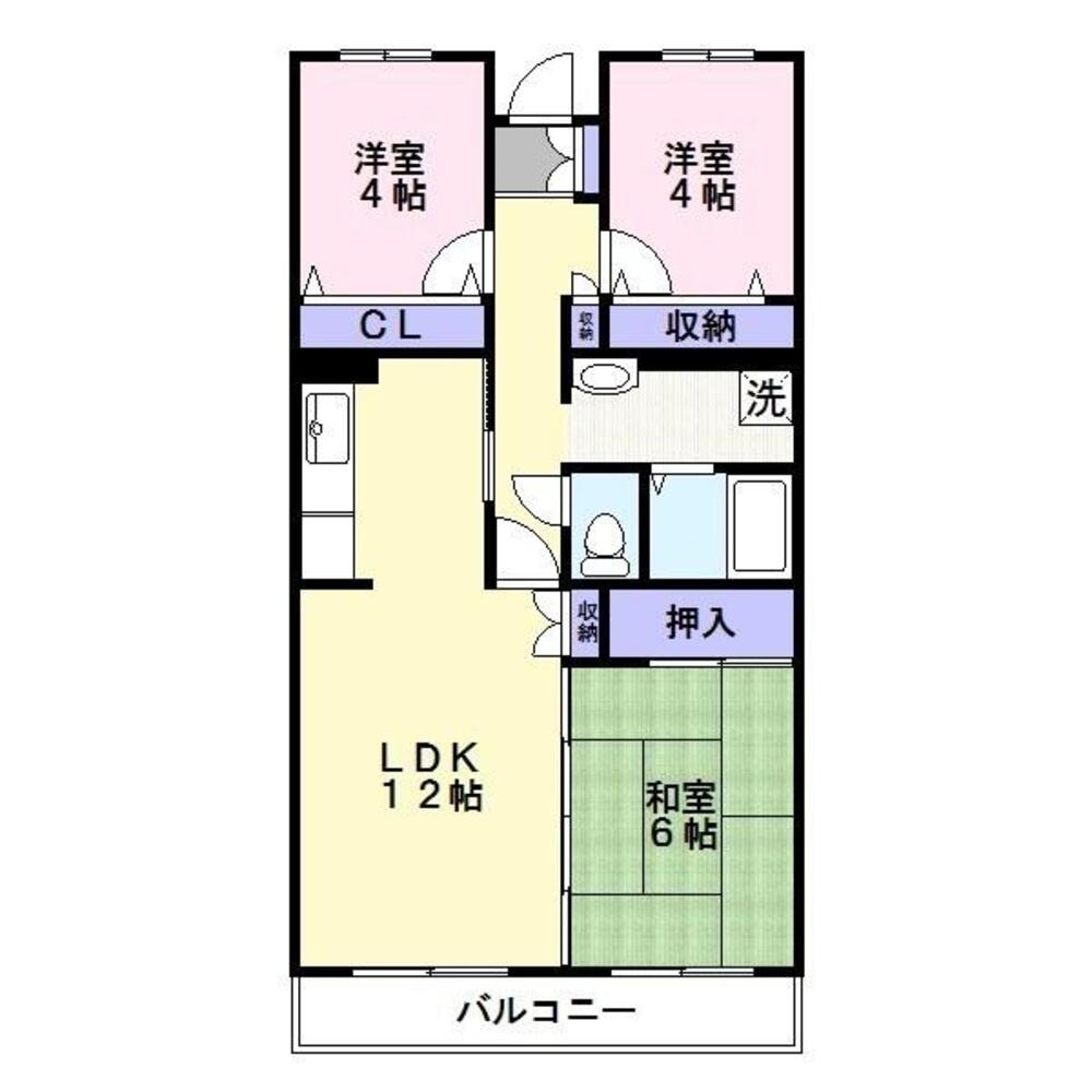 サンハートハイツ 埼玉県さいたま市桜区山久保2丁目 (9万円／3LDK (LDK12/洋4/洋4/和6)／66㎡)｜賃貸物件(賃貸マンション・アパート・一戸建て)の住宅情報・お部屋探しなら ...