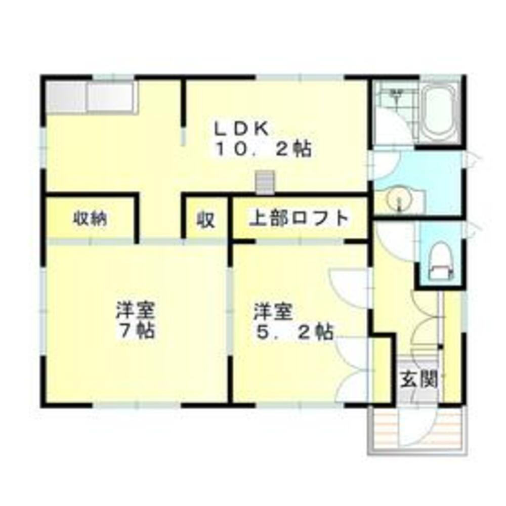 泉 佐藤貸家 福島県福島市泉字熊野 (7万円／2SLDK (洋 7・5.2 S 2.2)／49.06㎡)｜賃貸物件(賃貸マンション・アパート・一戸建て)の住宅情報・お部屋探しならYahoo!不動産