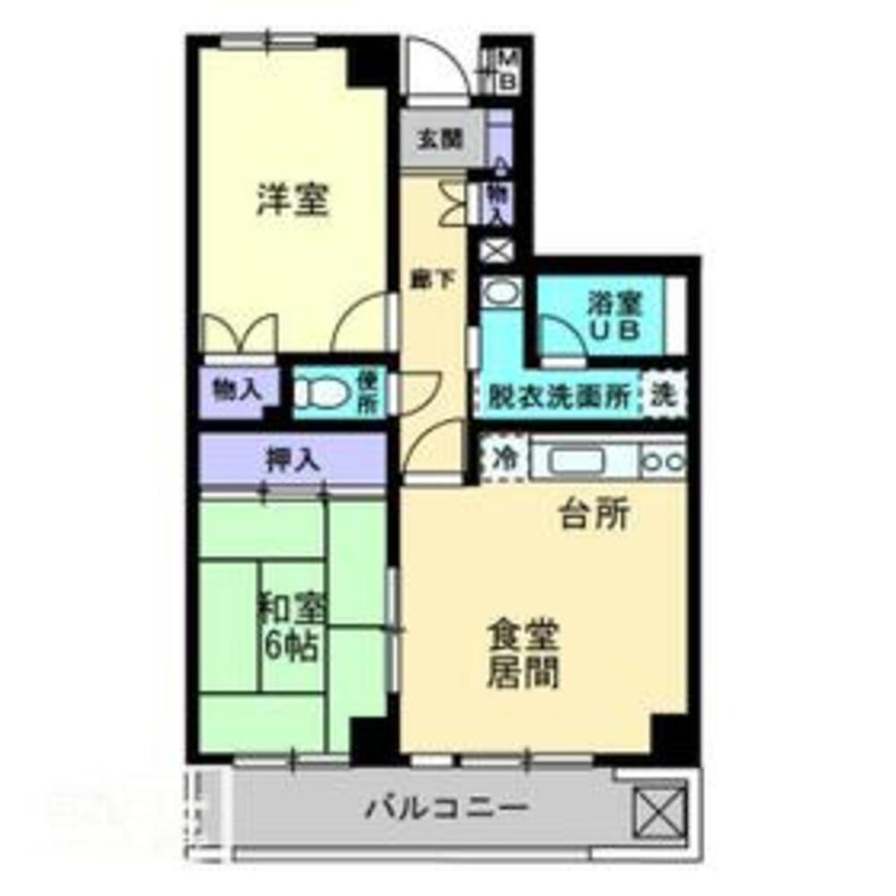 リッシュメゾン 香川県高松市上之町1丁目 (5.7万円／2LDK／55㎡)｜賃貸物件(賃貸マンション・アパート・一戸建て)の住宅情報・お部屋探しならYahoo!不動産